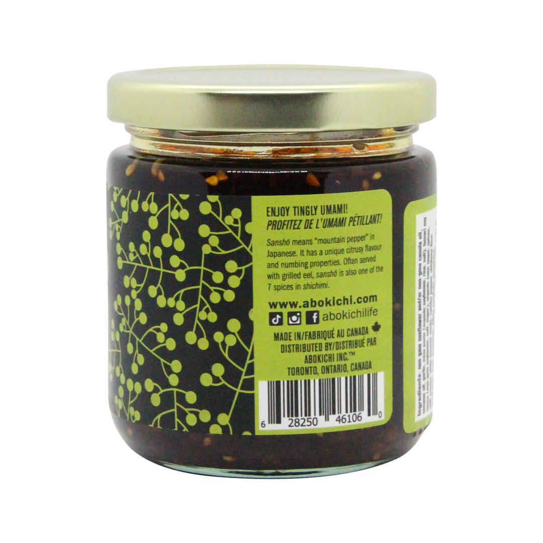 Abokichi OKAZU Sanshō Pepper Miso (230ml/8oz)